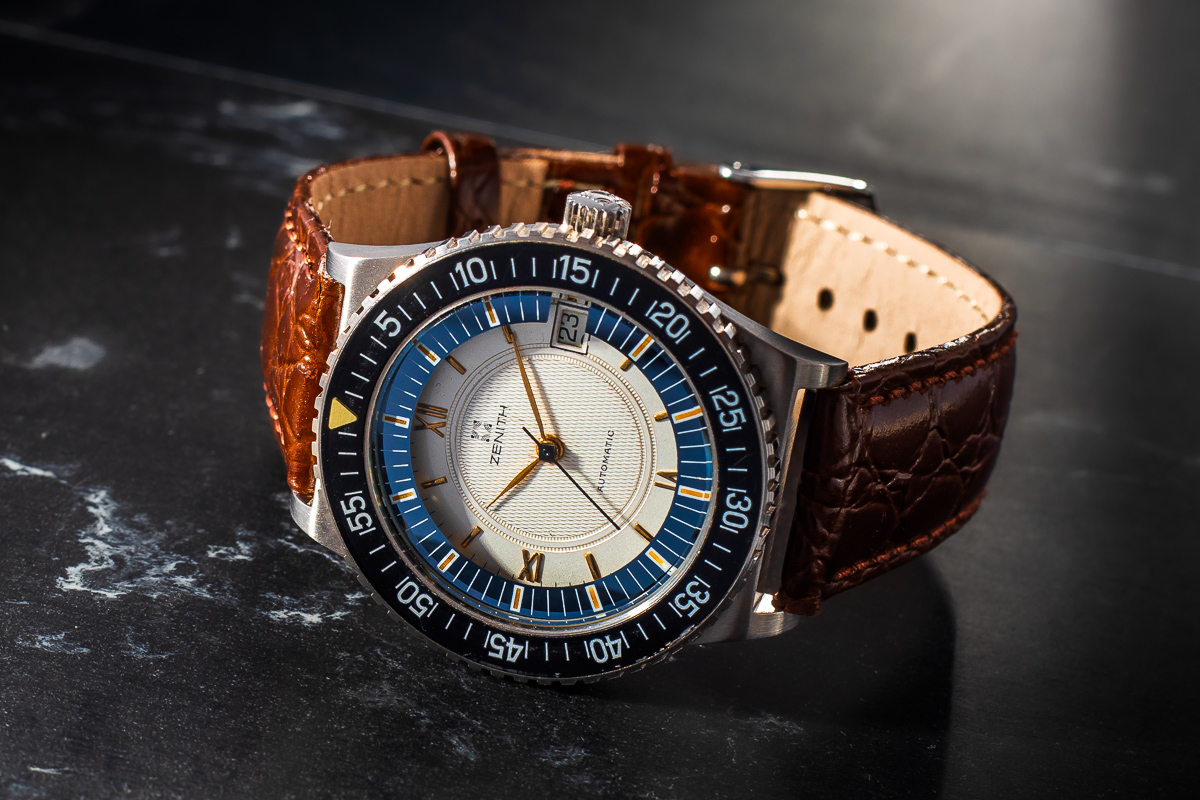 Zenith Surf Vintage 01.0170.380 Automatic Date 38mm - Wrzeciono Czasu